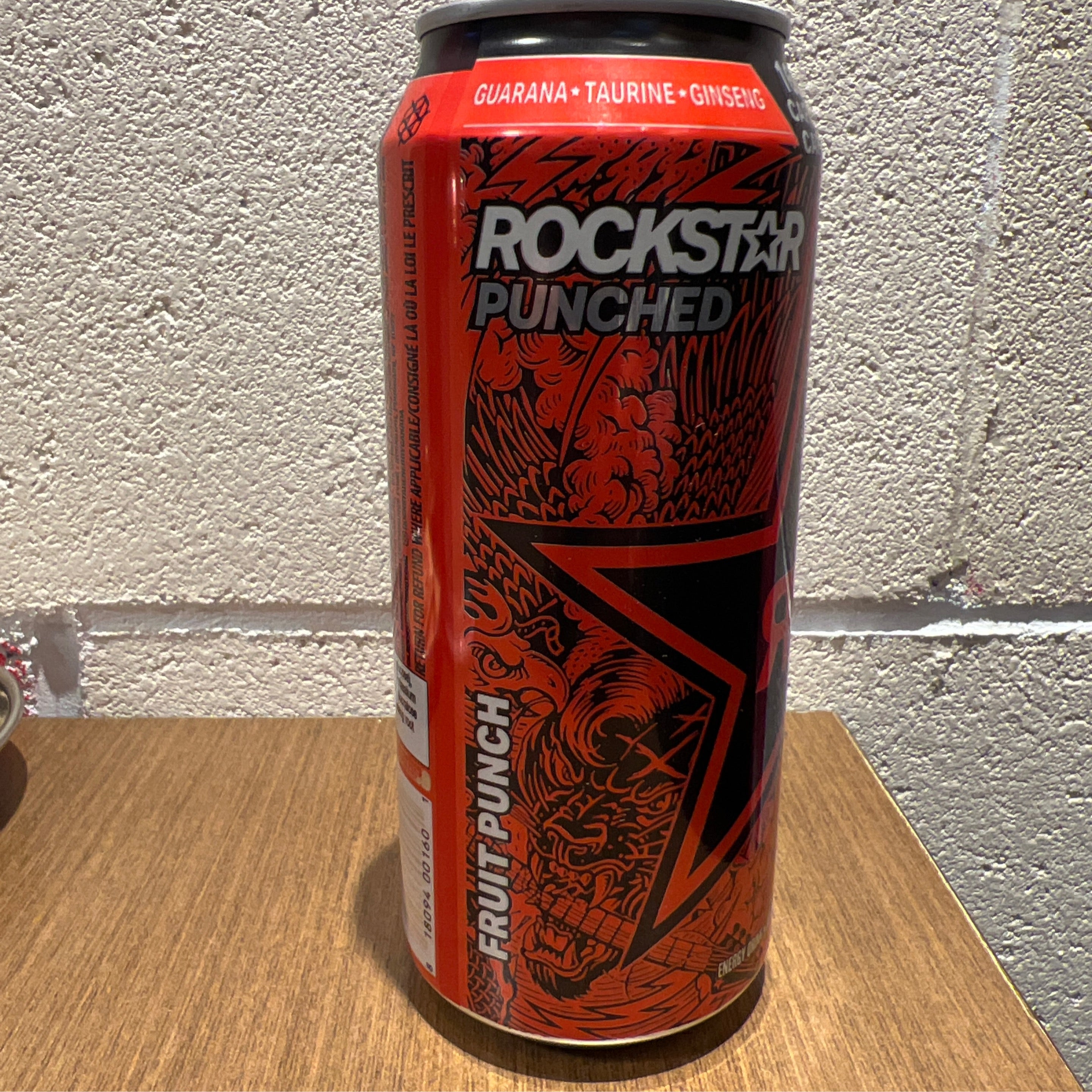 Rock star energy drink | La Bienvenue Restaurant and Pub